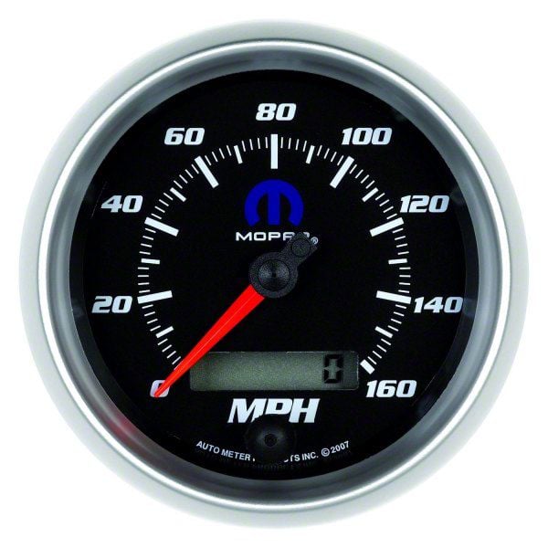 Auto Meter Charger Speedometer Gauge with MOPAR Logo; Electrical 880022 ...