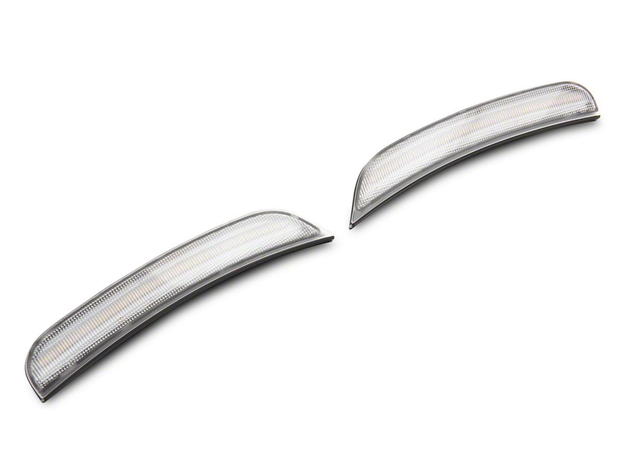 Raxiom Charger Axial Series LED Side Marker Lights; Clear CH7122 (15-23 ...