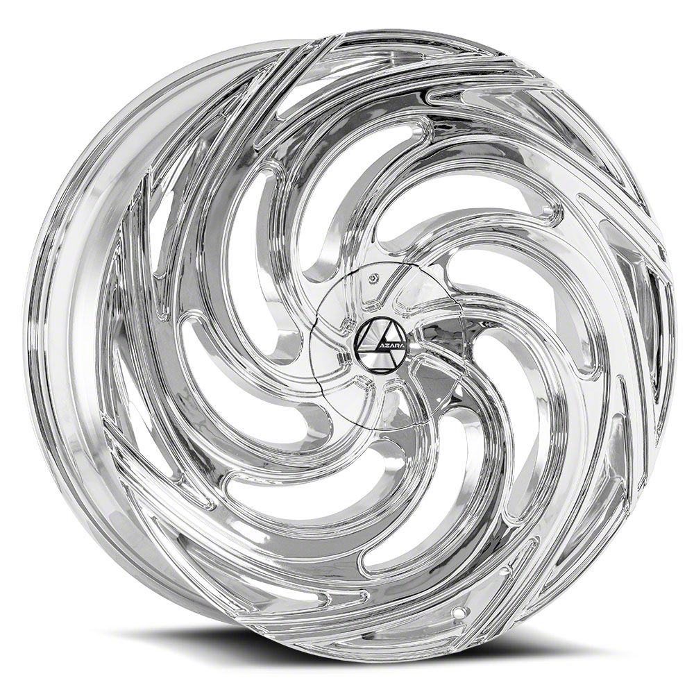 Azara Camaro AZA-519 Chrome Wheel; Rear Only; 26x9.5; 15mm Offset AZA ...