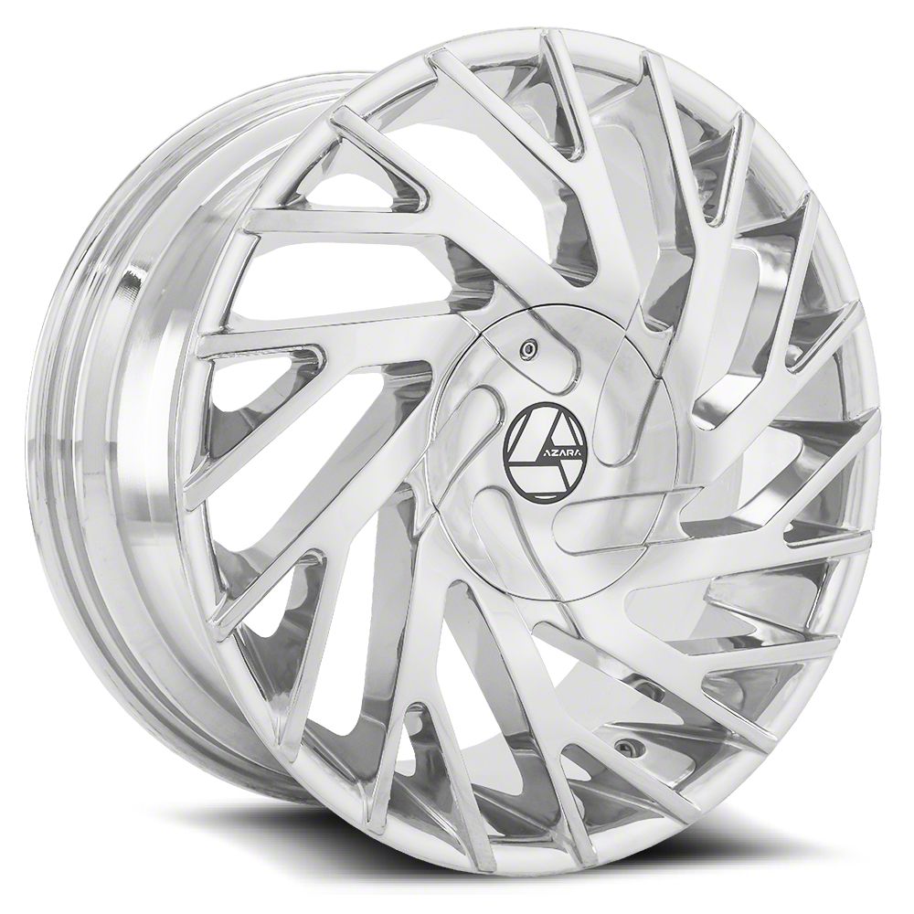Azara Mustang AZA-505 Nano Chrome Wheel; Rear Only; 22x8.5; 38mm Offset AZA-505228551101143 ...