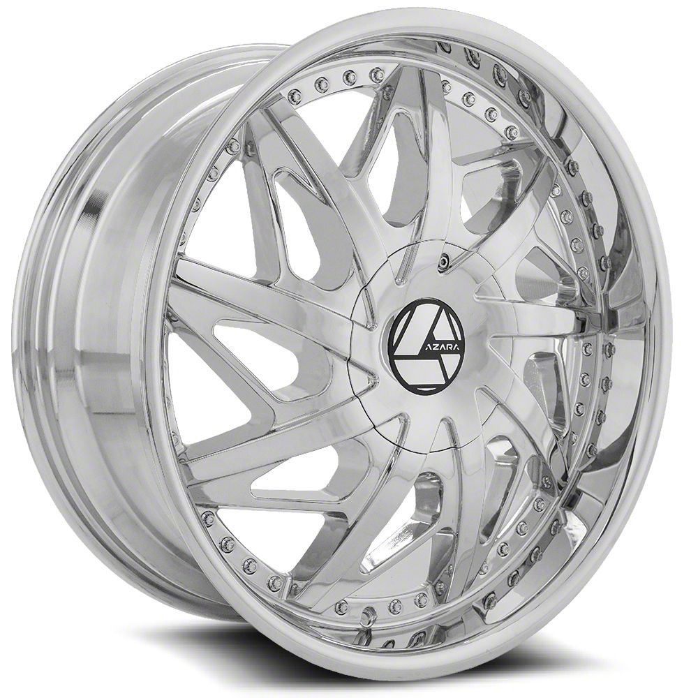Azara Mustang AZA-510 Chrome Wheel; 22x8.5; 38mm Offset AZA ...