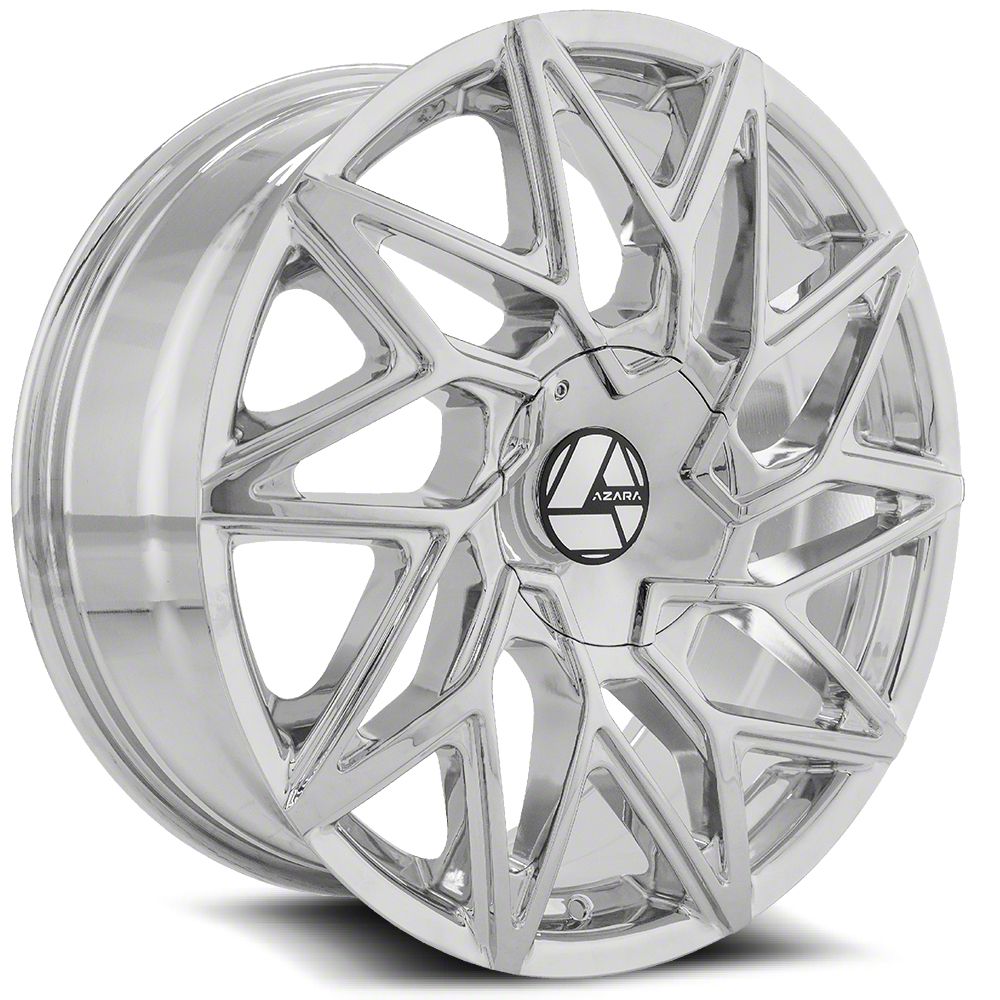 Azara Mustang AZA-511 Chrome Wheel; 22x8.5; 38mm Offset AZA ...