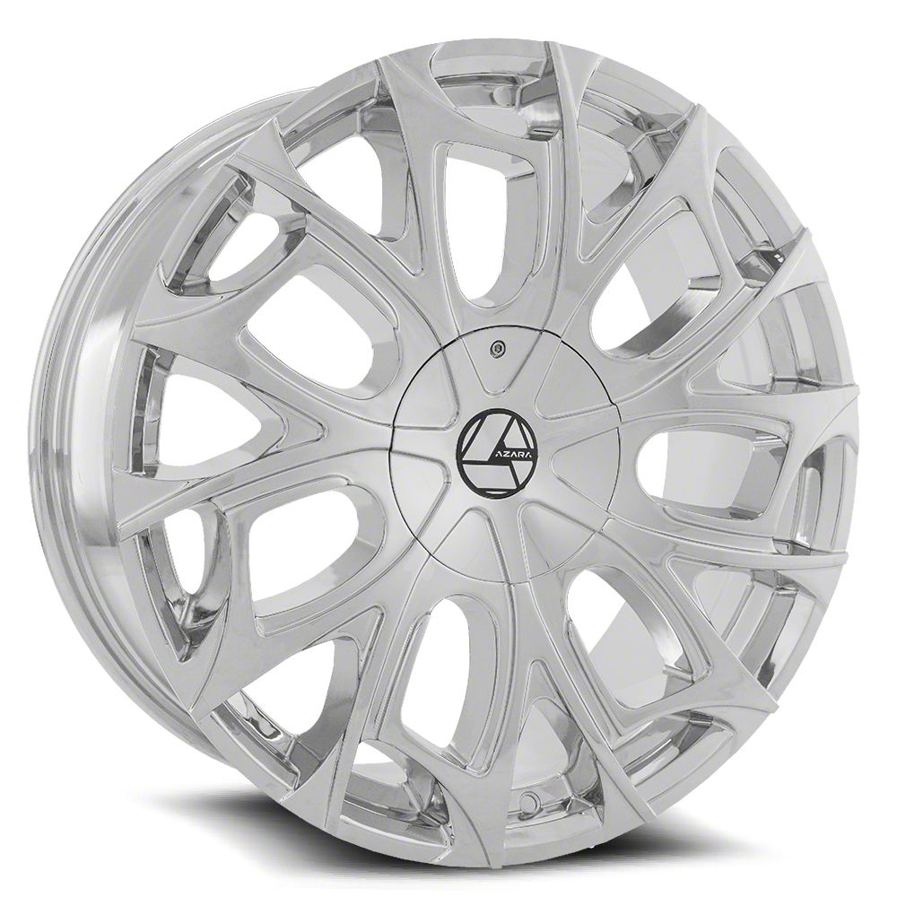 Azara Mustang AZA-512 Chrome Wheel; 22x8.5; 38mm Offset AZA ...