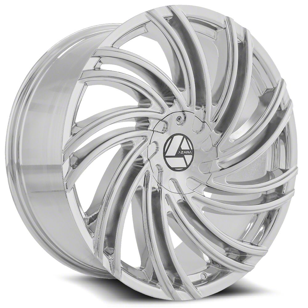 Azara Mustang AZA-514 Nano Chrome Wheel; 22x8.5; 38mm Offset AZA ...