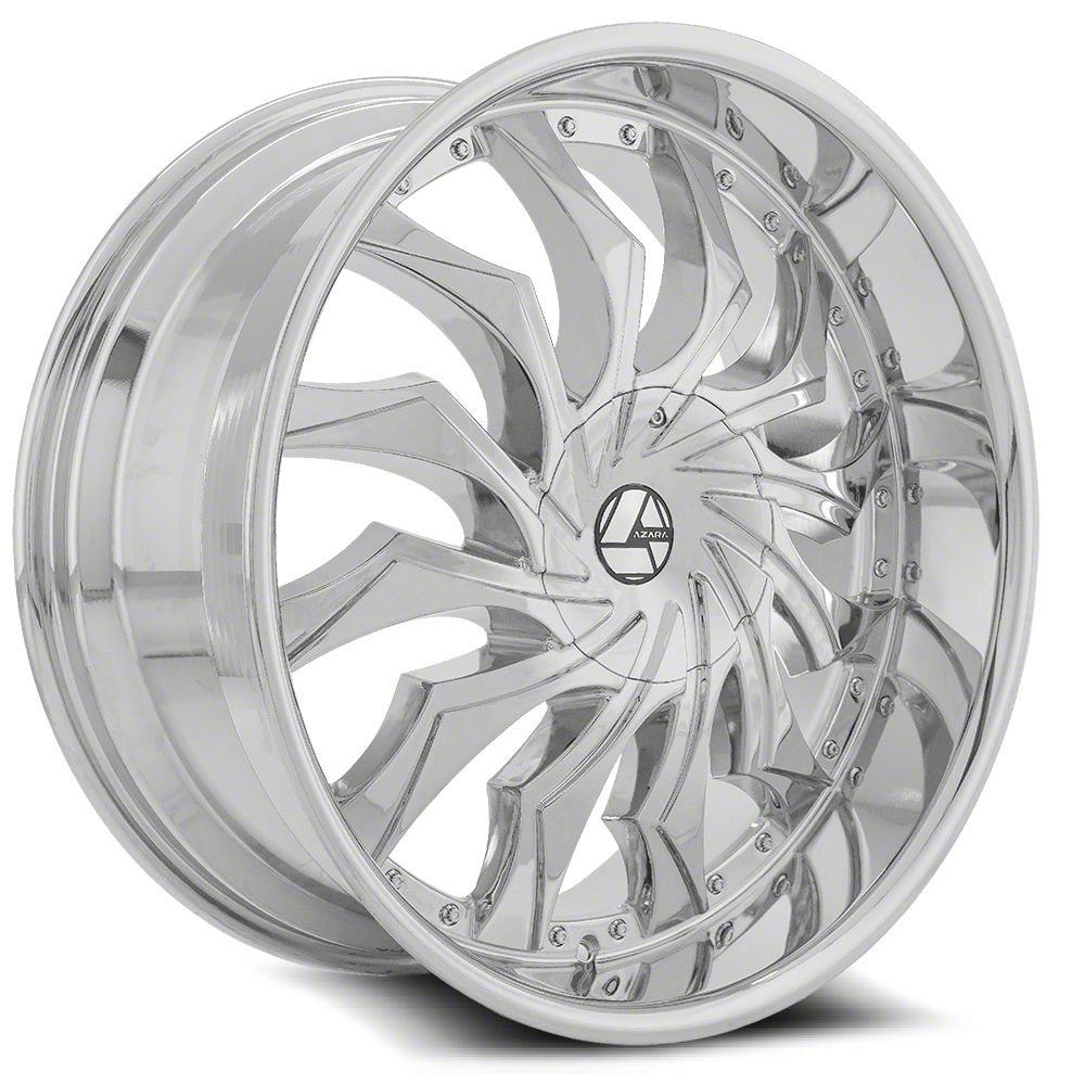 Azara Mustang AZA-515 Chrome Wheel; 20x8.5; 35mm Offset AZA ...