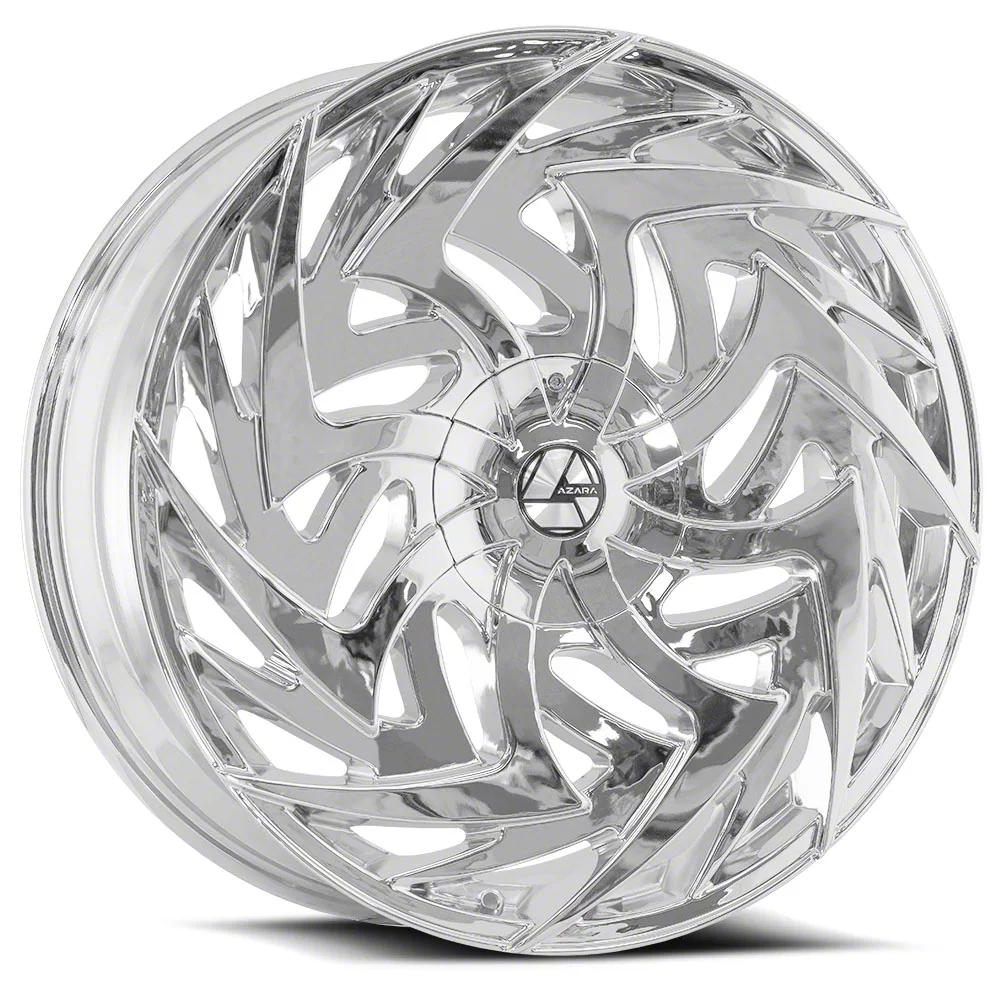 Azara Mustang AZA-520 Chrome Wheel; 22x8.5; 38mm Offset AZA ...