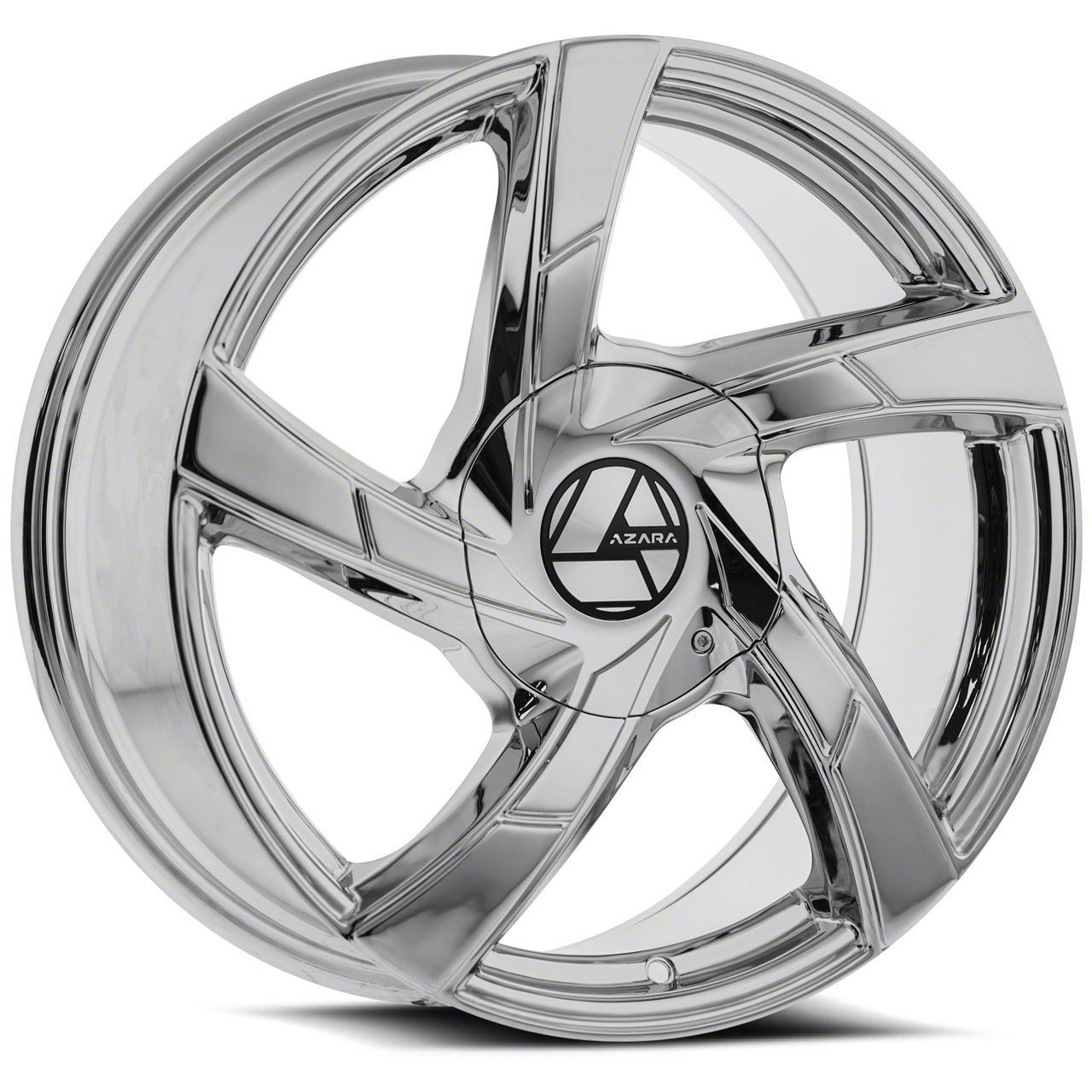 Azara Mustang AZA-524 Nano Chrome Wheel; 22x8.5; 38mm Offset AZA-524228551143120+38NCR (10-14 ...