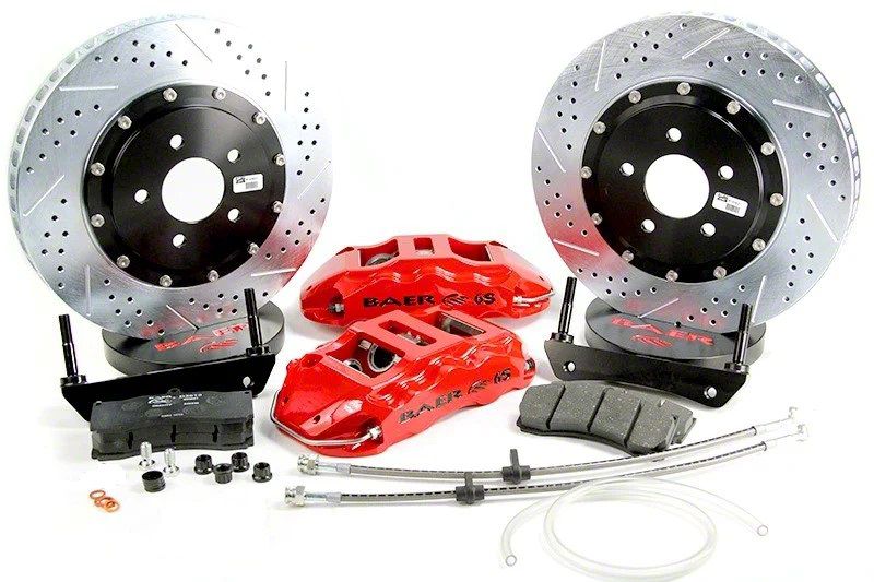 Baer Camaro Extreme+ Front Big Brake Kit with 14-Inch Rotors; Silver ...