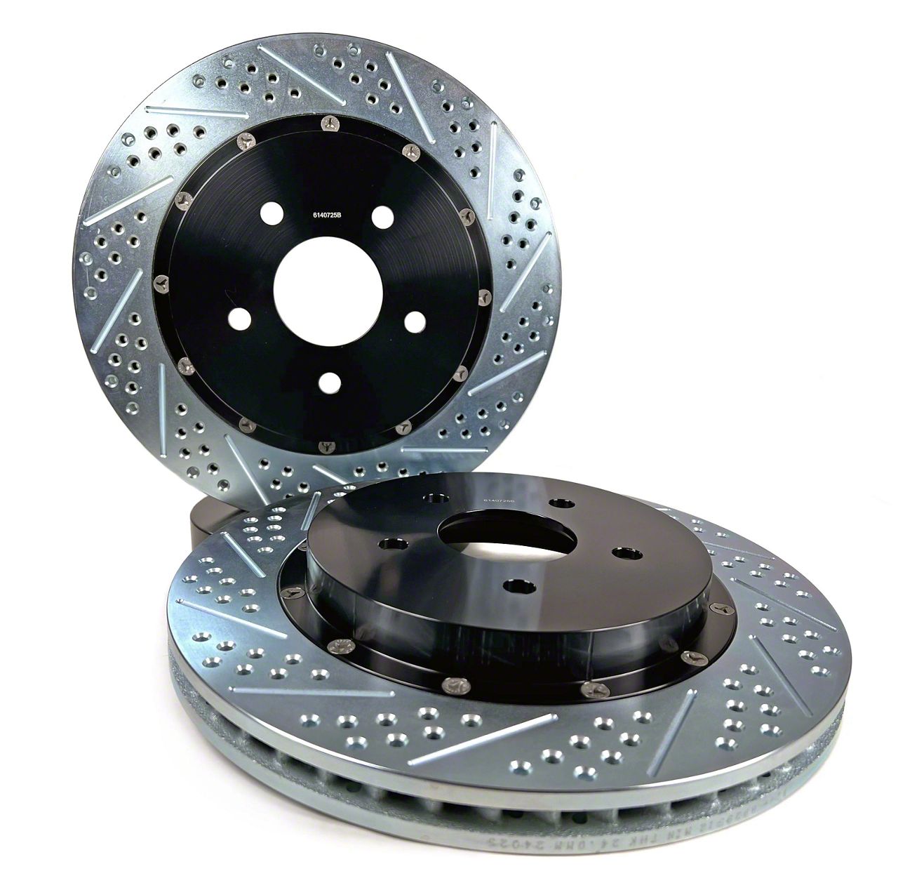 Baer Corvette EradiSpeed+ 2-Piece Performance Drilled and Slotted ...