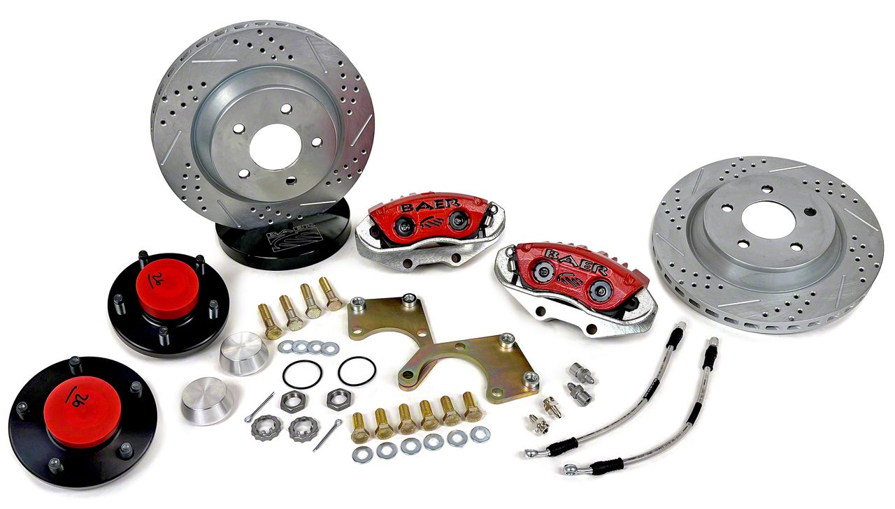 Baer Mustang Classic Series Front 5-Lug Big Brake Kit with 13-Inch ...