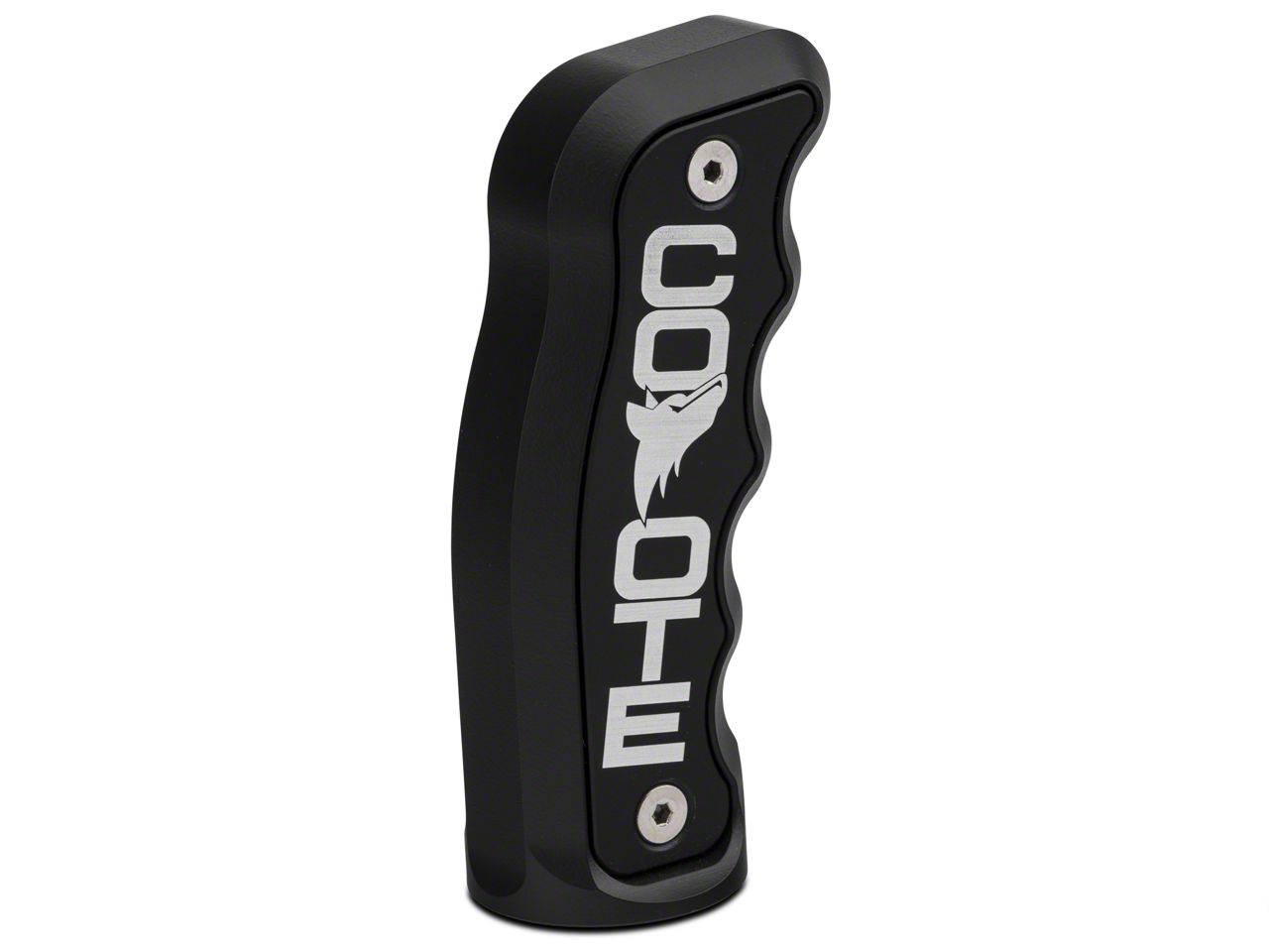 Barton Mustang Pistol Grip Shifter Handle with Coyote Logo; Black BMPG ...