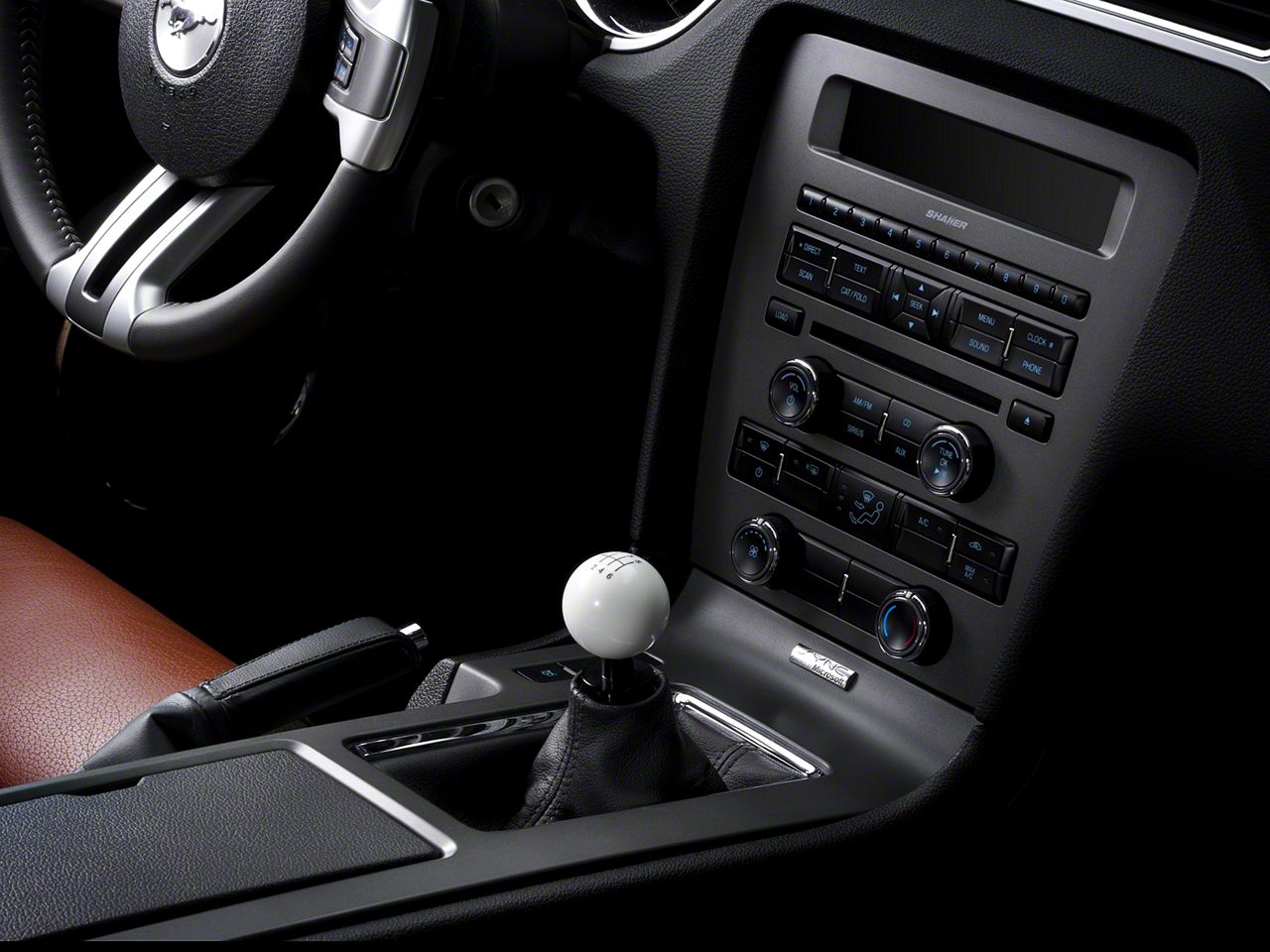 Barton Mustang Short Throw Shifter and Bracket; MT-82 27301 (11-14 ...