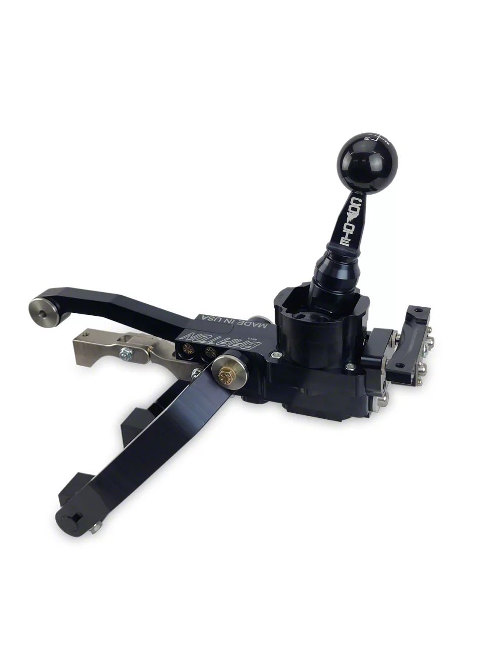 Barton Mustang Hybrid 3 Short Throw Shifter with Coyote Engraving and ...