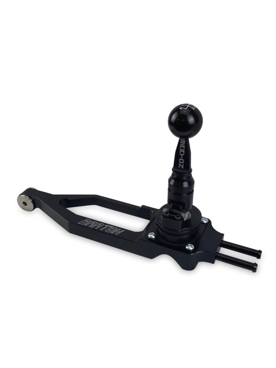 Barton Mustang Short Throw Shifter with Black Flat-Stick and Black ...