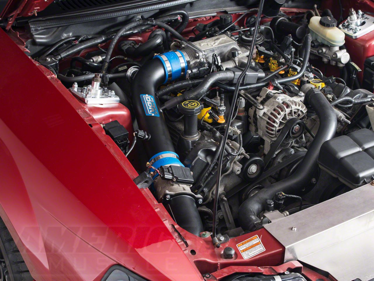 BBK Mustang Cold Air Intake; Blackout 17185 (96-04 Mustang GT) - Free ...