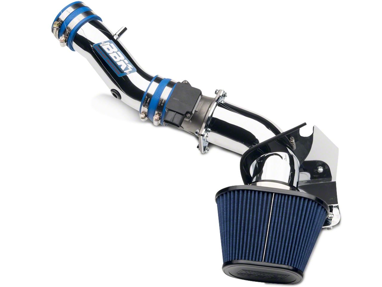 BBK Mustang Cold Air Intake; Chrome 1712 (94-95 5.0L Mustang) - Free ...