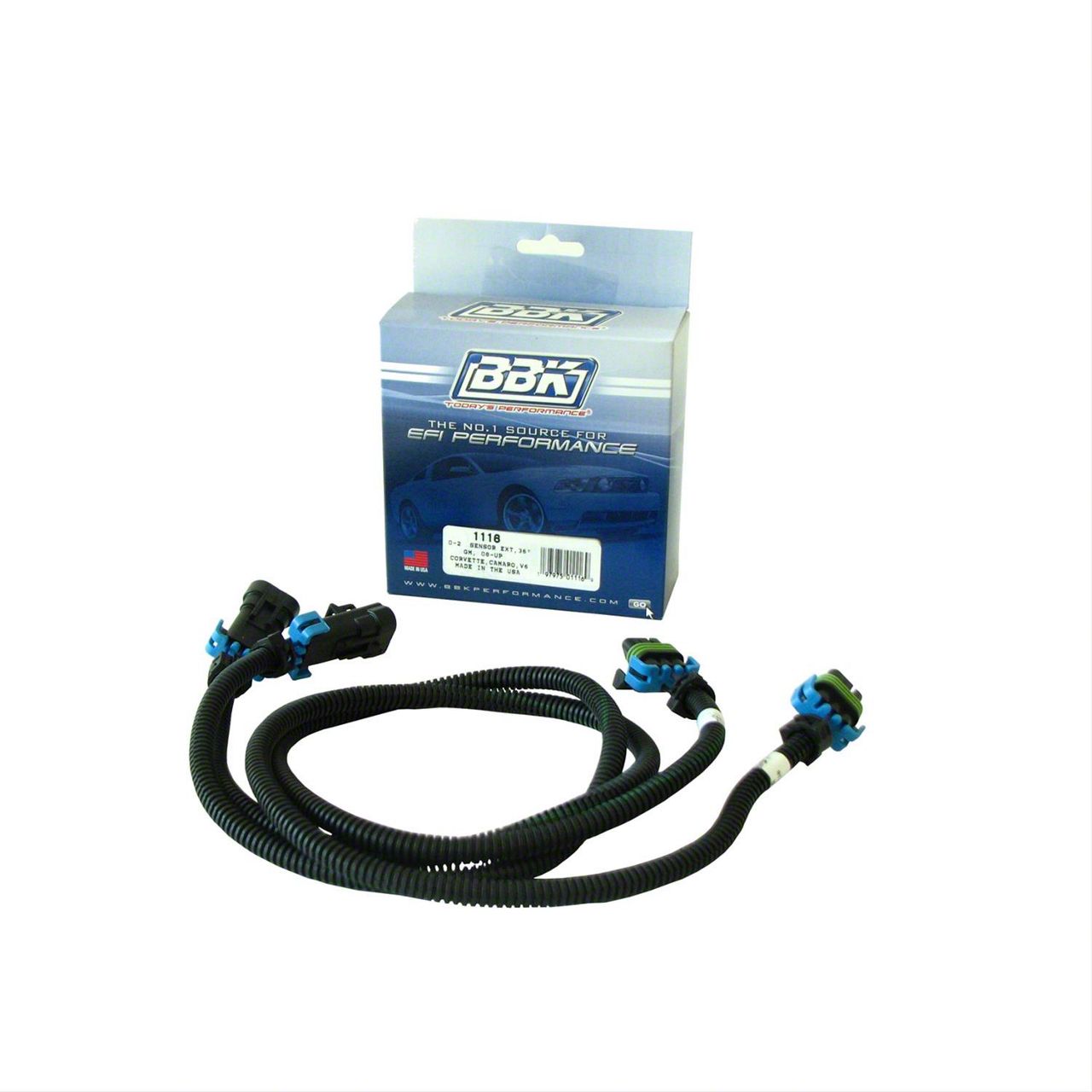 BBK Camaro O2 Sensor Wire Harness Extension Kit; 36-Inch 1116 (10-13 6 ...