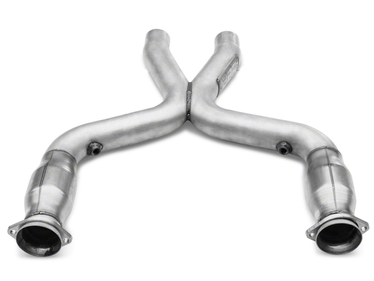 BBK Mustang Catted X-Pipe 1658 (11-14 Mustang GT w/ Long Tube Headers ...