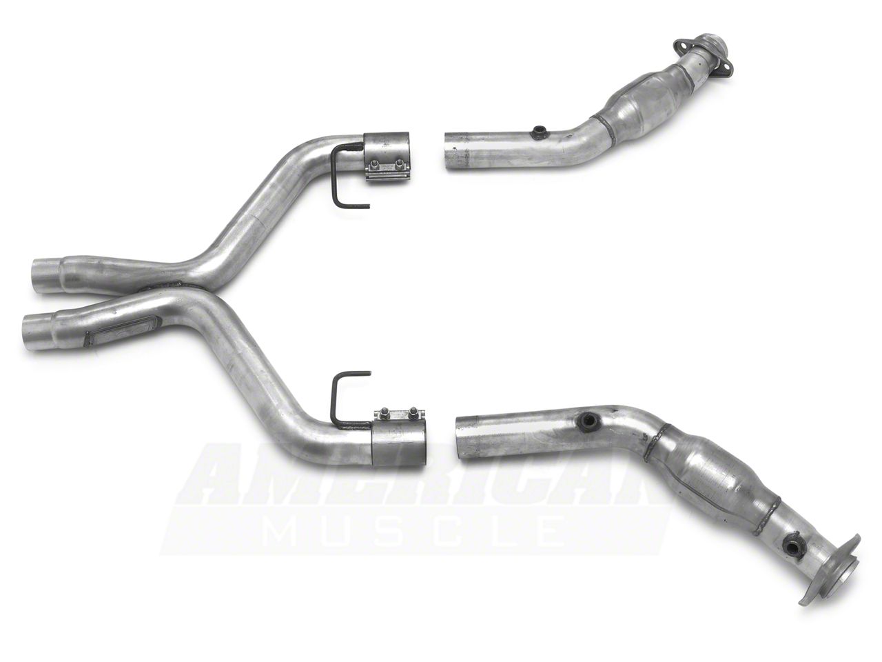 BBK Mustang Catted X-Pipe 1770 (05-10 Mustang GT) - Free Shipping