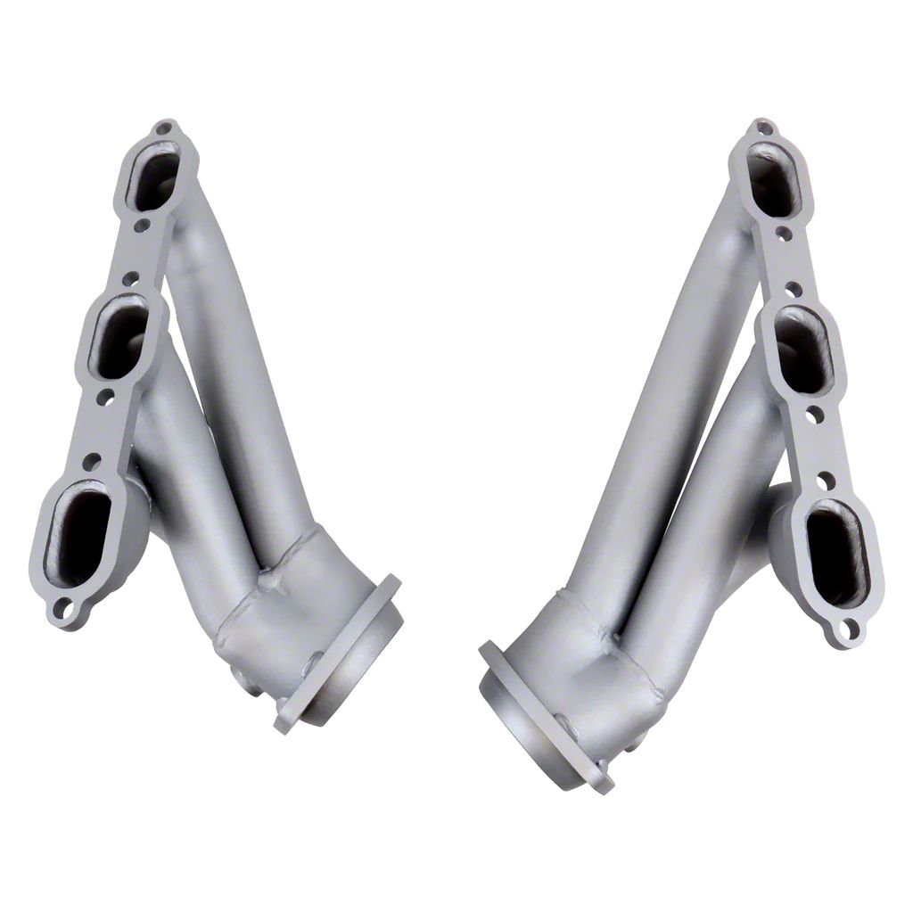 BBK Challenger 1-3/4-Inch Shorty Headers; Titanium Ceramic 4040 (09-10 ...
