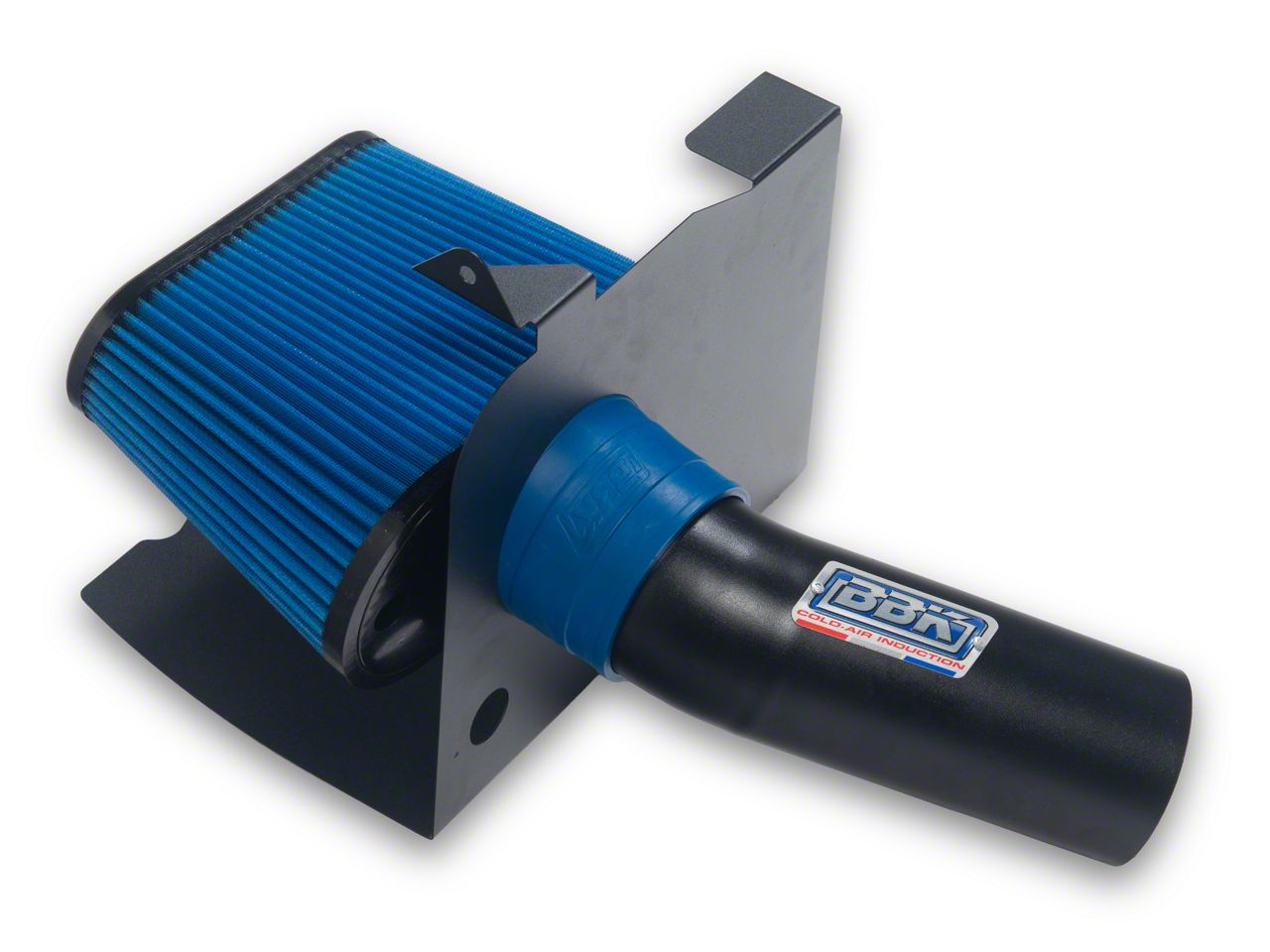 BBK Charger Cold Air Intake; Blackout 17775 (11-23 6.4L HEMI Charger ...