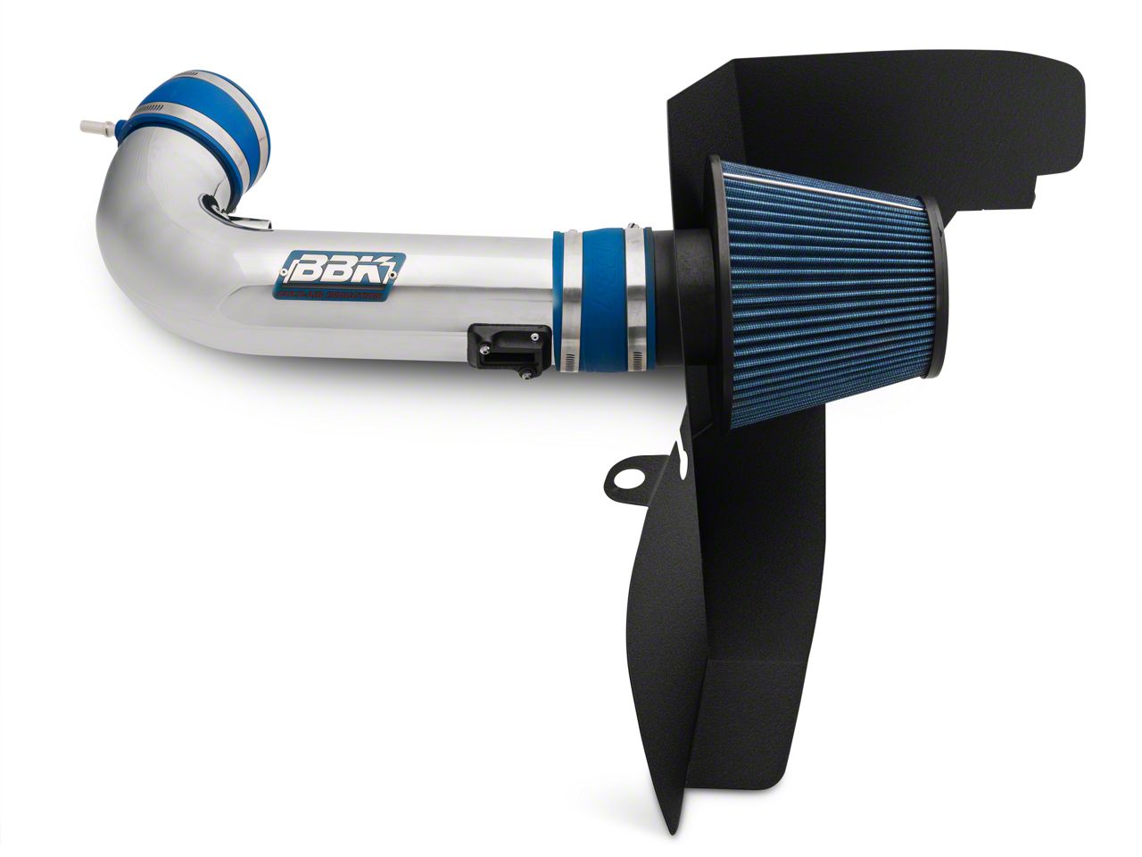 BBK Mustang Cold Air Intake; Chrome 1847 (15-17 Mustang GT) - Free Shipping