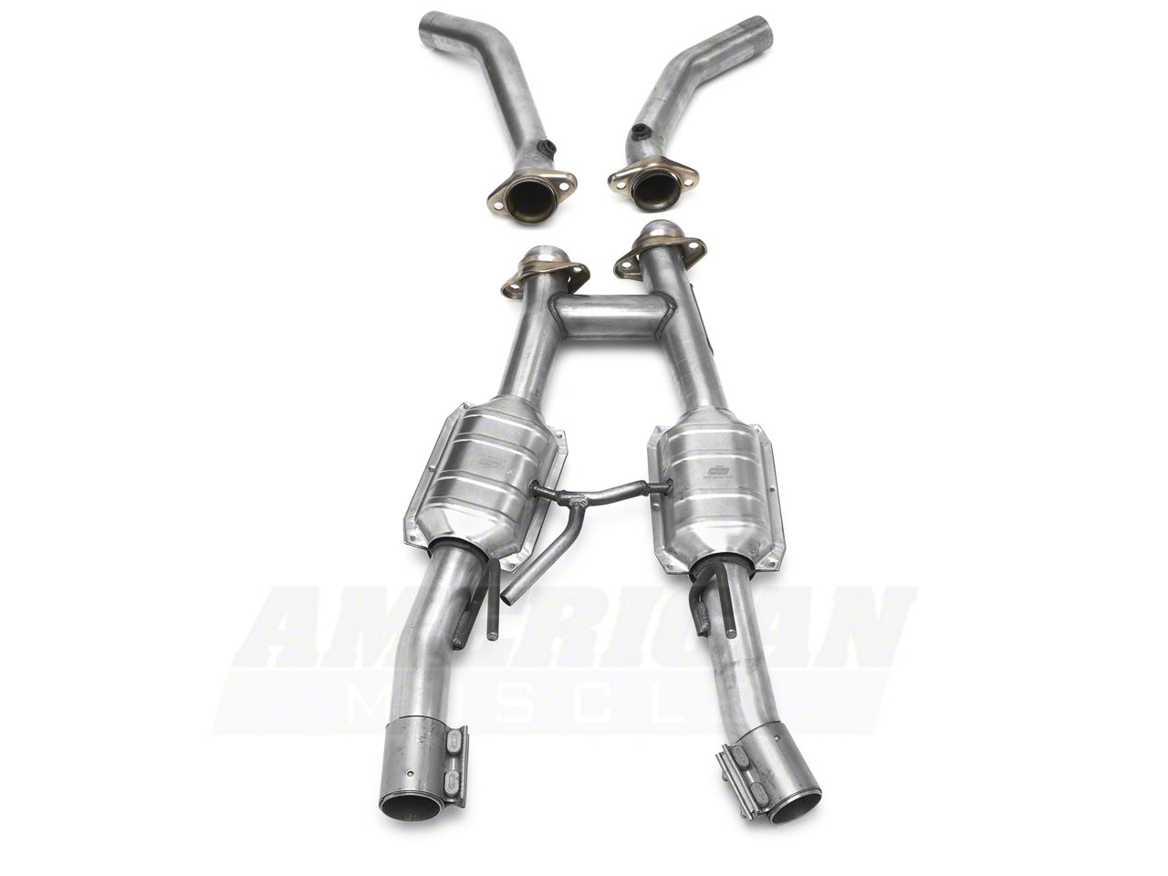 BBK Mustang Catted H-Pipe 1521 (86-93 5.0L Mustang) - Free Shipping