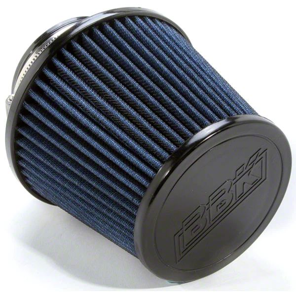 BBK Mustang Cold Air Intake Replacement Blue Air Filter 1939 (18-23 ...
