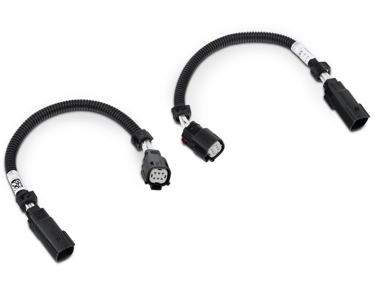 BBK Mustang O2 Sensor Wire Harness Extension Kit; Front Pair 1121 (18 ...