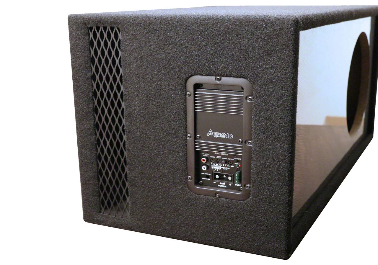 Bbox Mach-E 10-Inch Single SPL Vented with 300.1SBA Amp Subwoofer ...