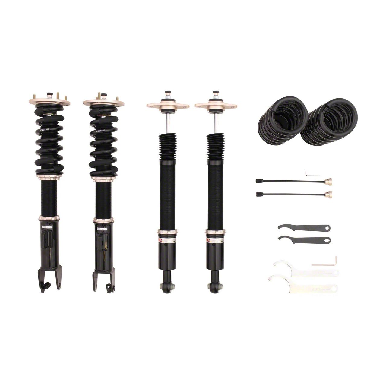 BC Racing Charger BR Series Coil-Over Kit Z-01-BR (06-10 RWD Charger ...
