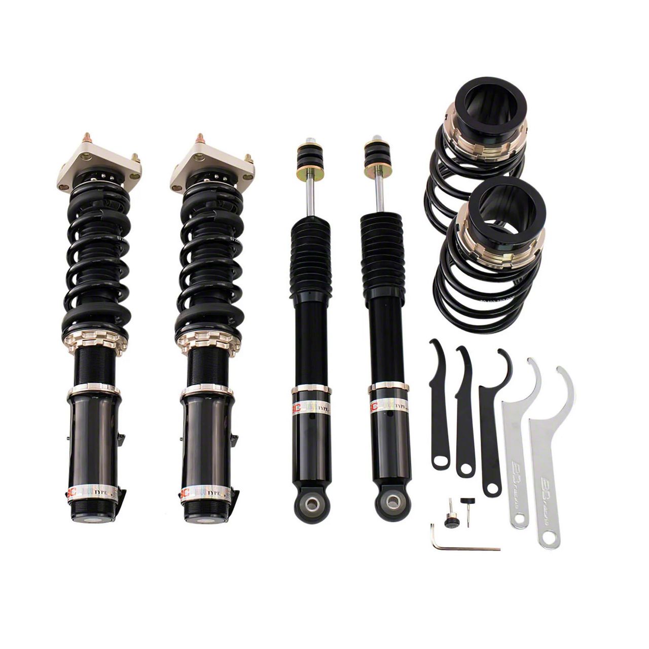 BC Racing Mustang BR Series Coil-Over Kit E-11-BR (99-04 Mustang Cobra ...