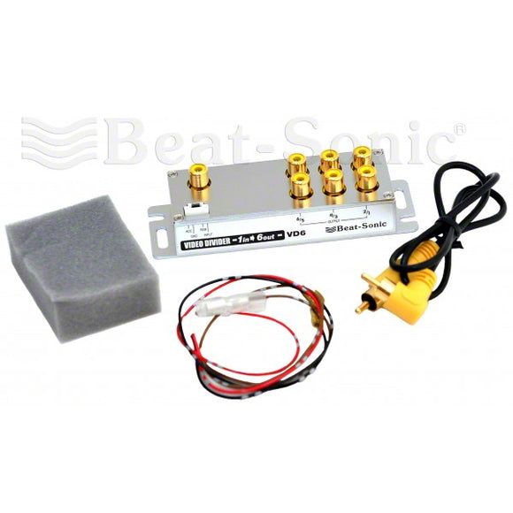 Beat-Sonic USA Camaro 1-to-6 Video Amplifier VD6 (Universal; Some ...
