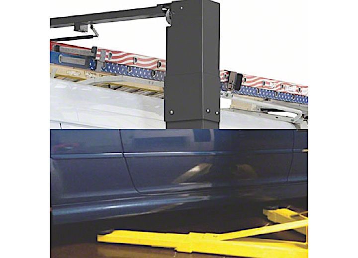 BendPak Universal AM Asymmetric Clearfloor Two-Post Lift with Low ...