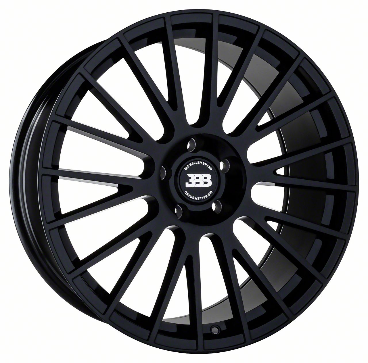 Big Baller Brand Mustang Z04 Full Gloss Black Wheel; 20x9; 35mm Offset ...