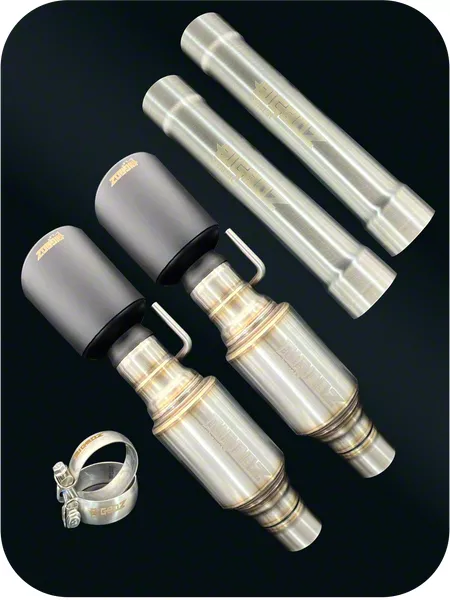 Bigboz Exhaust Charger Mid-Muffler Delete Axle-Back Exhaust with Flat ...