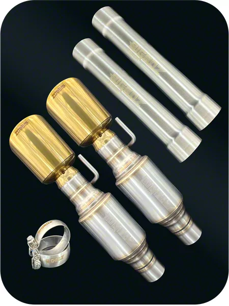 Bigboz Exhaust Charger Mid-Muffler Delete Axle-Back Exhaust with ...