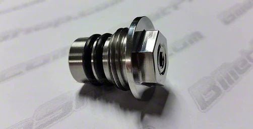 Mustang Coolant Crossover Plug; Polished (03-04 Mustang Cobra) - Free ...