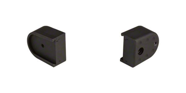 Camaro Universal Rear View Mirror Mount; Flat Black (Universal; Some ...