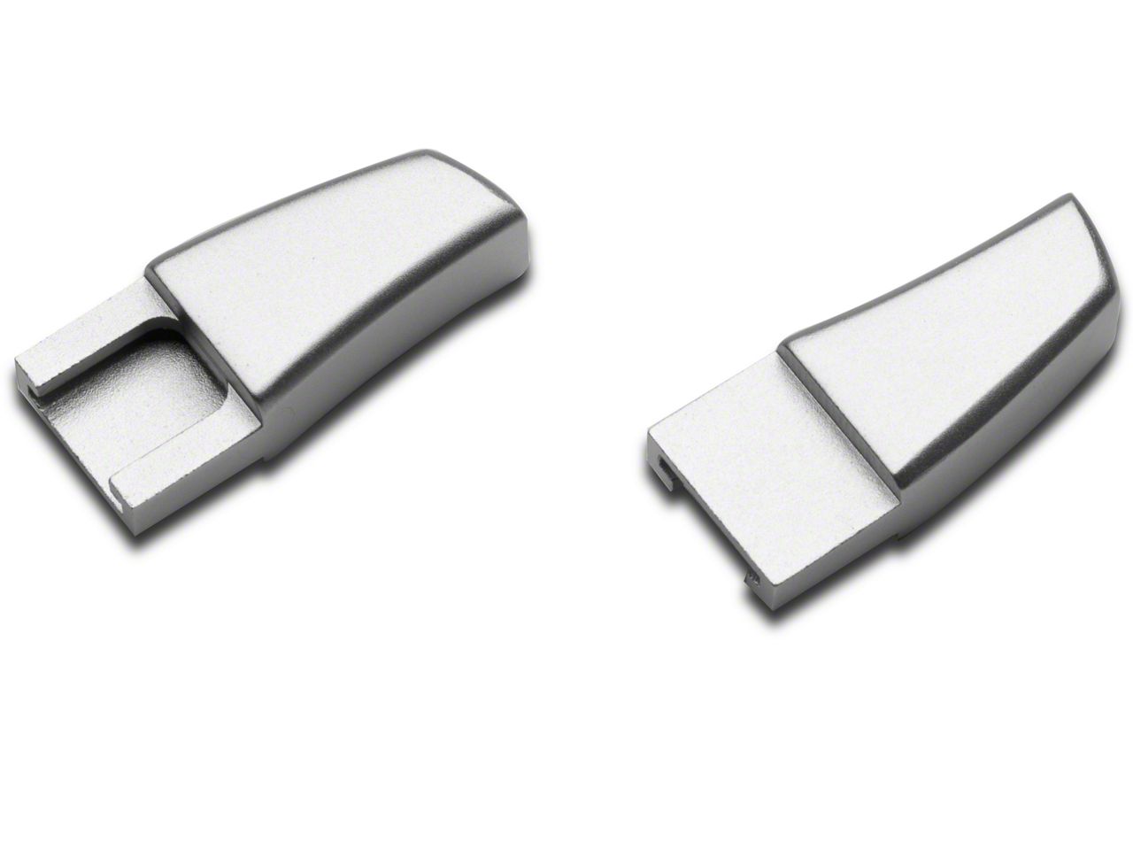 SpeedForm Mustang Modern Billet Seat Release Levers; Satin 41192 (05-09 ...