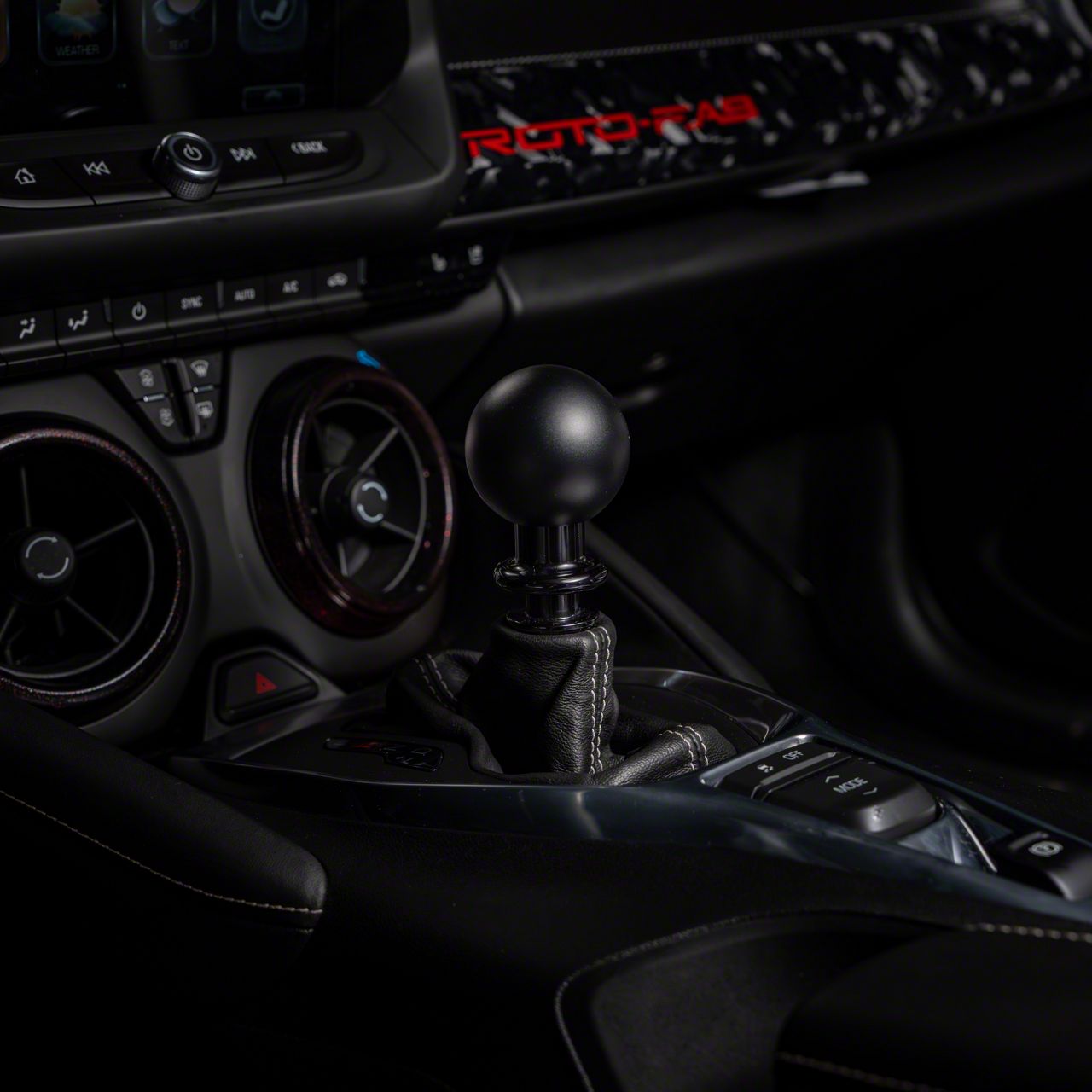 Billetworkz Camaro Sphere Automatic Shift Knob with Black Adapter ...