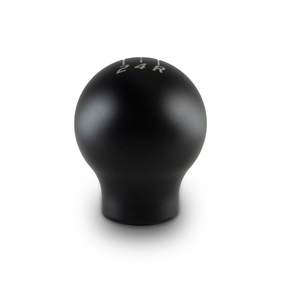 Billetworkz Mustang Lightbulb Weighted 5-Speed Shift Knob; Matte Black ...