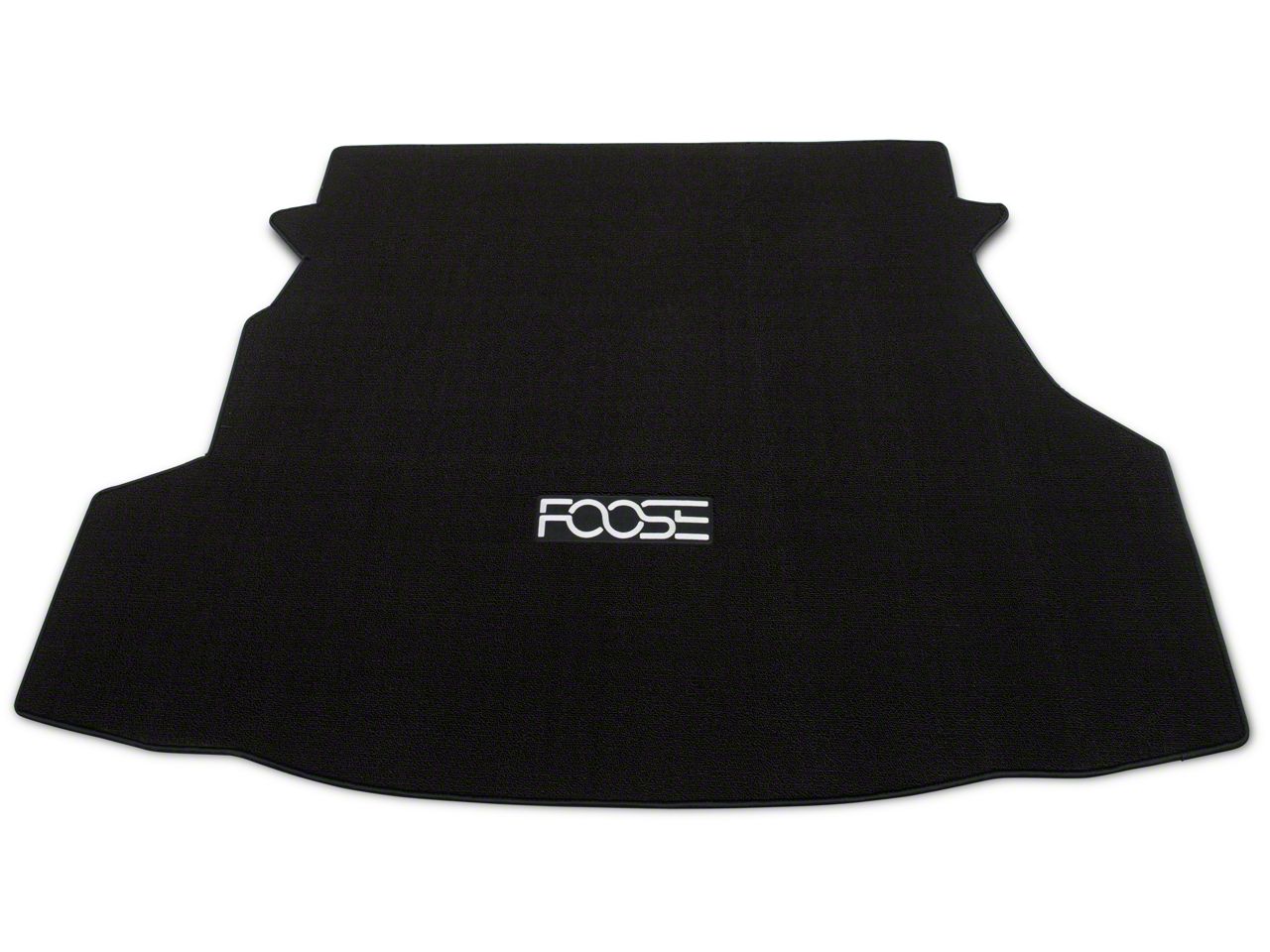 MMD by FOOSE Mustang Trunk Mat with FOOSE Logo; Black 384464 (10-12 ...