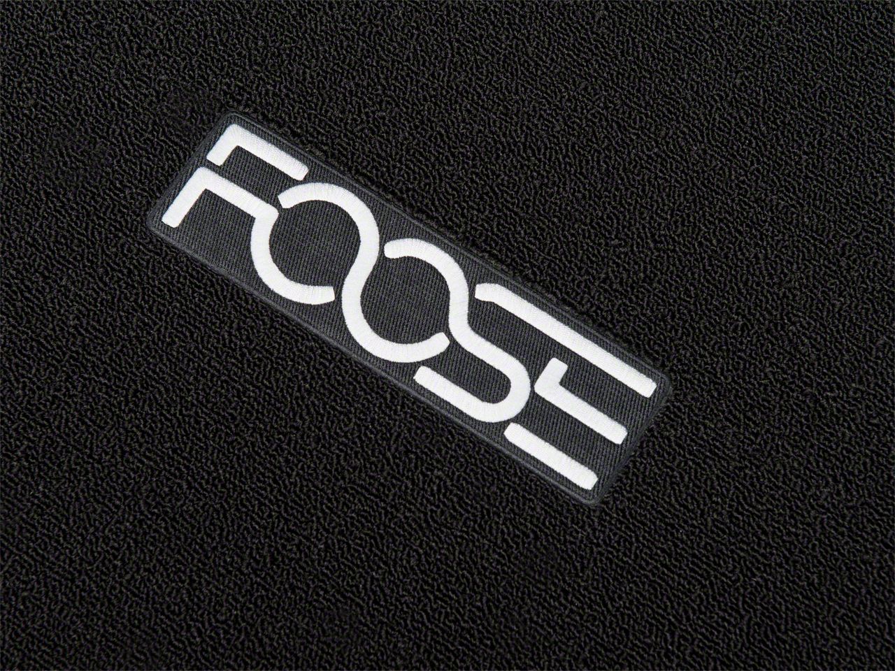 MMD by FOOSE Mustang Trunk Mat with FOOSE Logo; Black 384387 (13-14 ...