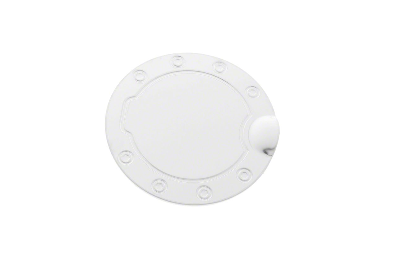 Charger Fuel Tank Access Cover; Black ABS 1 Pieces Tape-On (2015 Charger)