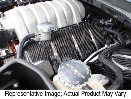 Black Ops Auto Works Challenger Engine Covers; Unpainted 220.1001 (08 ...