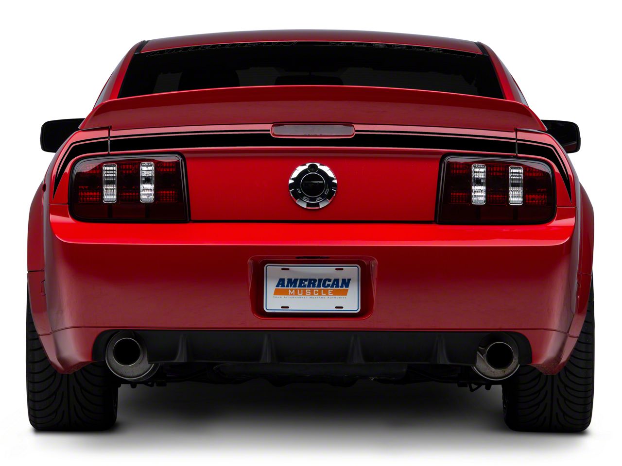 SEC10 Mustang Rear Decklid Decal; Black 101795 (05-09 Mustang) - Free ...