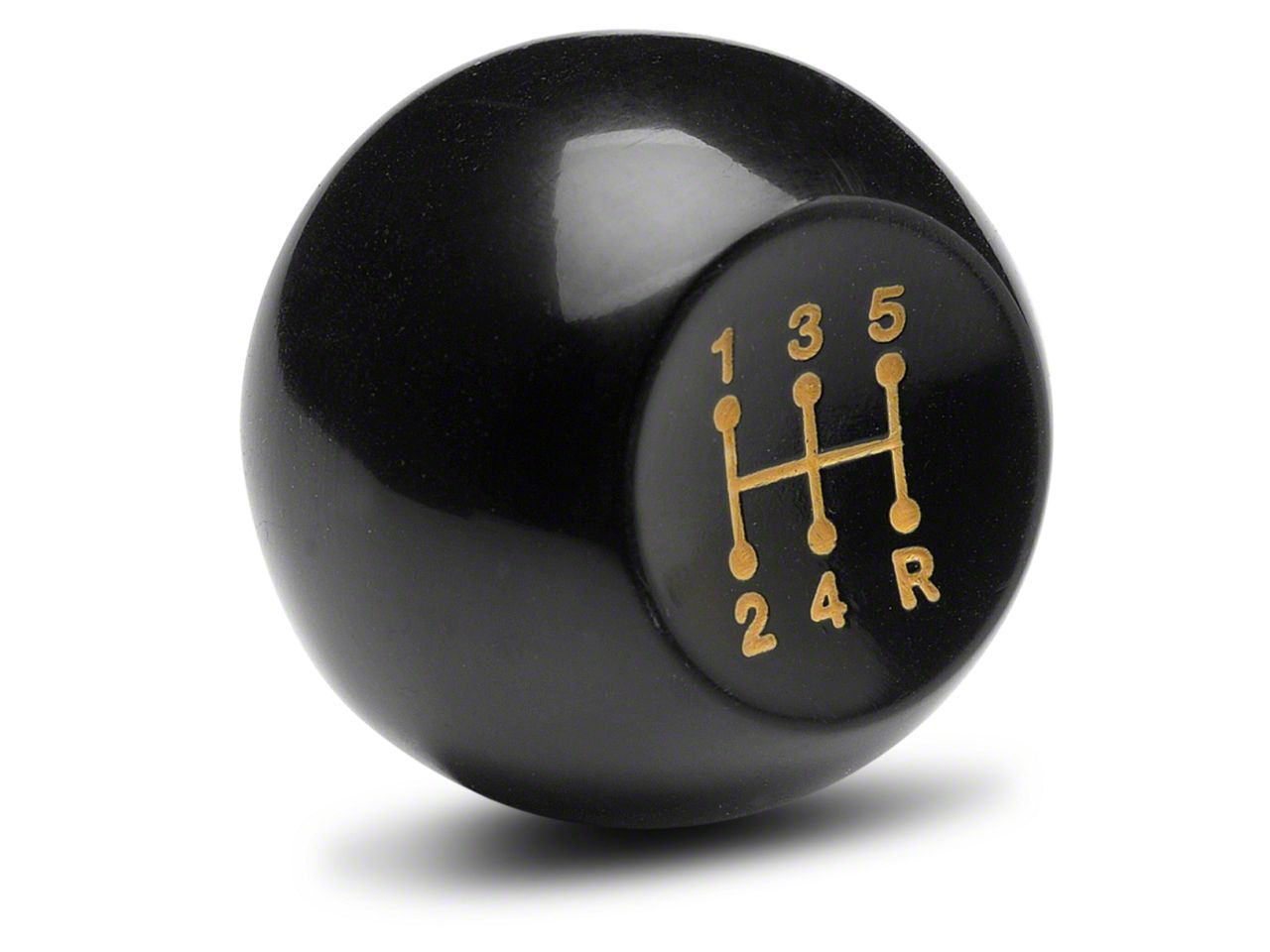 Mustang Classic 5-Speed Shift Knob; Black (85-93 Mustang) - Free Shipping