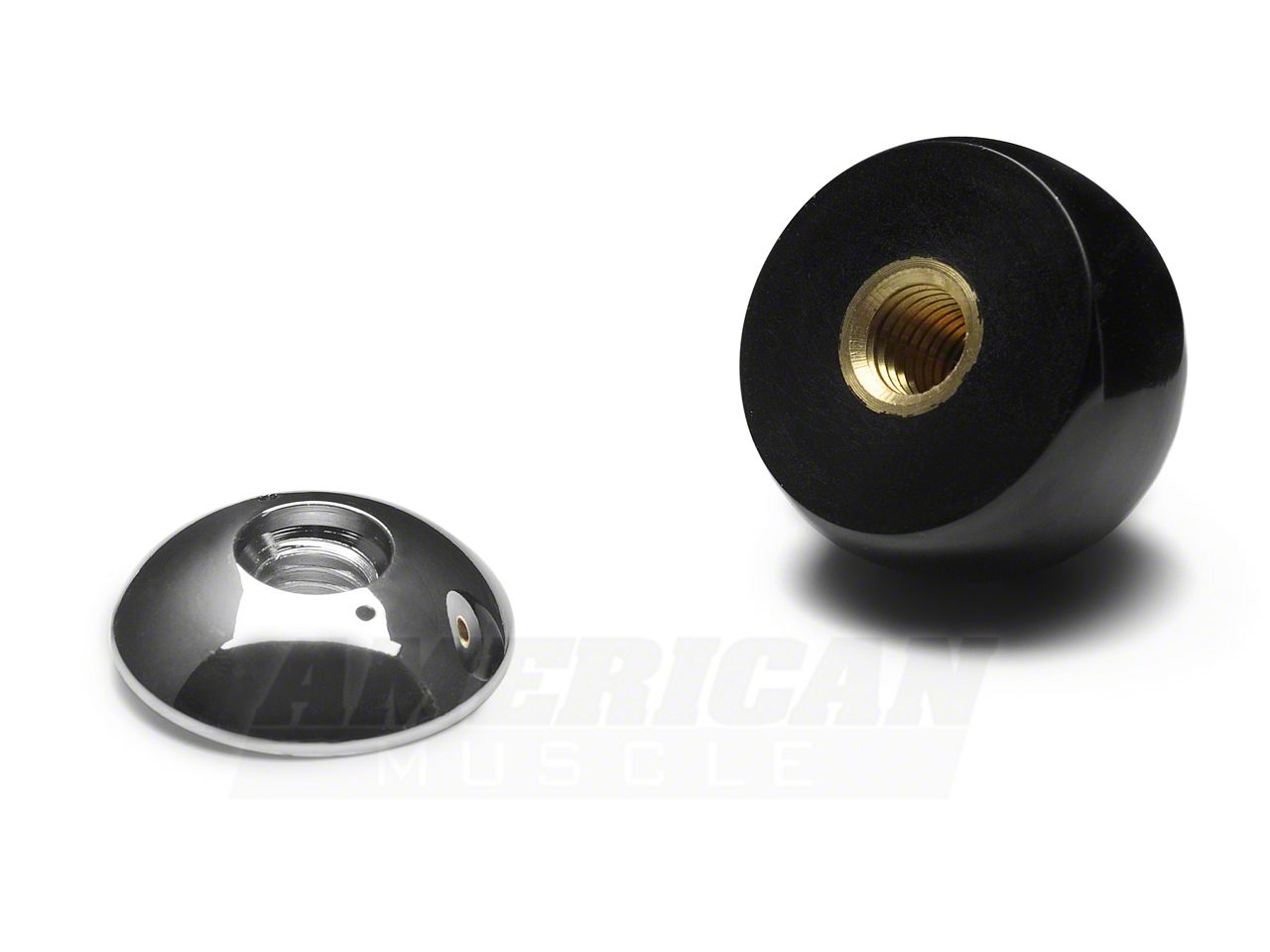 Drake Muscle Cars Mustang Classic 5-Speed Shift Knob; Black E5ZZ-7213 ...