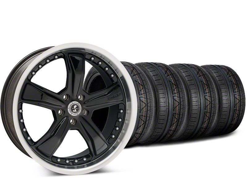 Mustang 20x9 Shelby Razor Wheel & NITTO High Performance INVO Tire ...